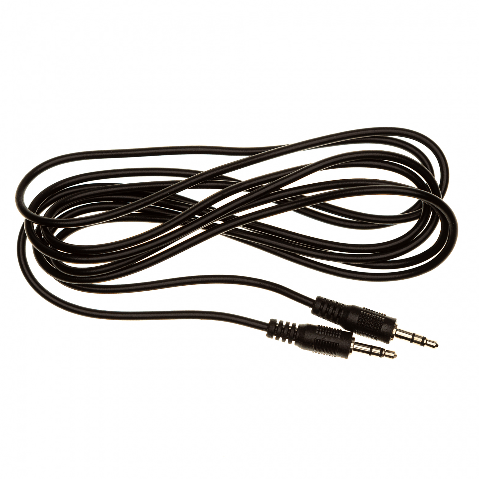 Black Audio Cable with 3 5 mm Stereo Jack | Purple Computer