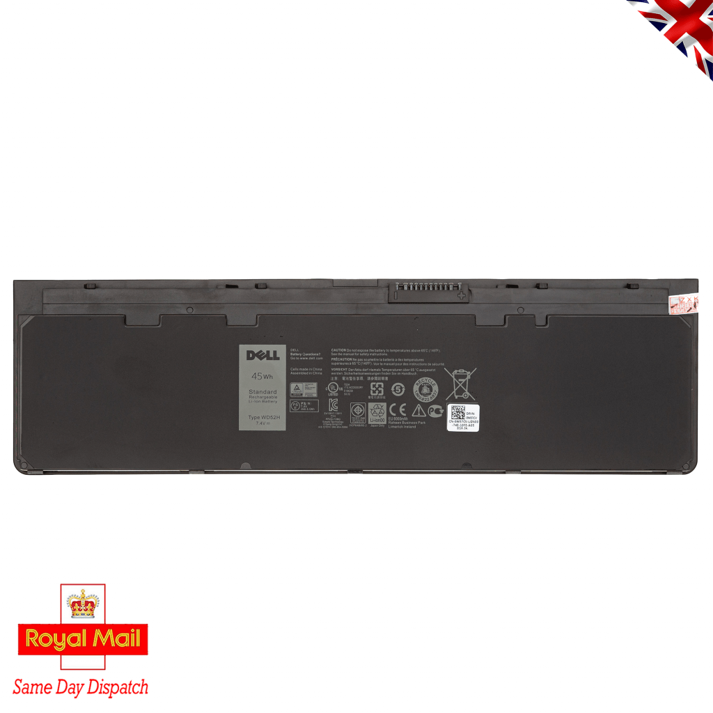 New Dell Latitude E7240 E7250 WD52h Battery 45 wh 7 4 v 4 Cell Lithium-ion