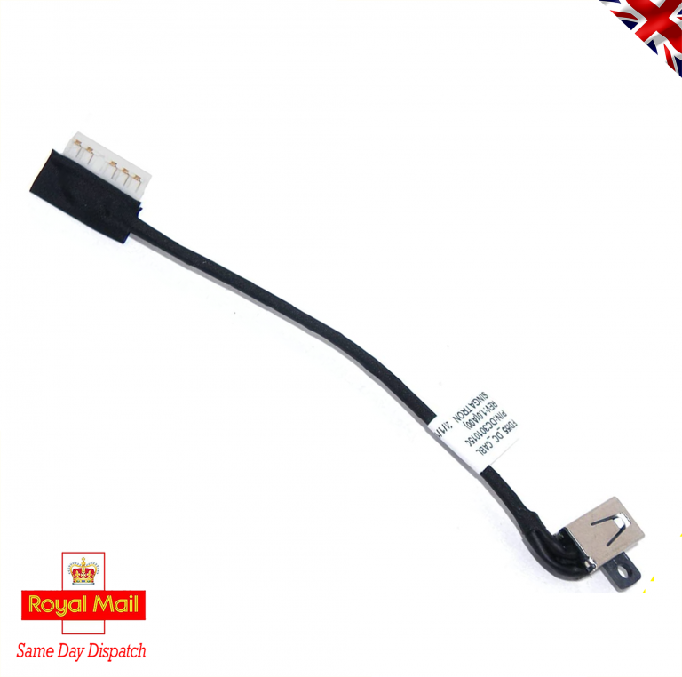 New Dell Inspiron Power Jack Harness 04VP7C | Purple Computer