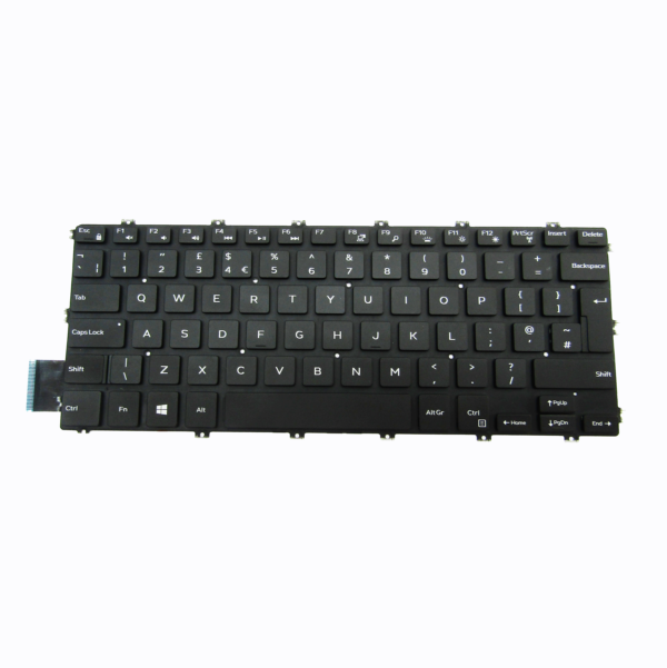 New Black UK QWERTY Backlit Keyboard | Purple Computer