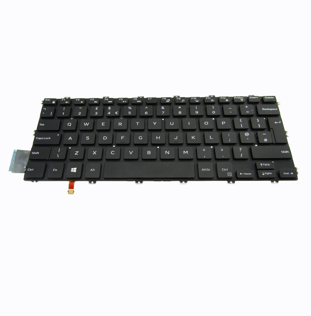 New Black UK QWERTY Backlit Keyboard | Purple Computer