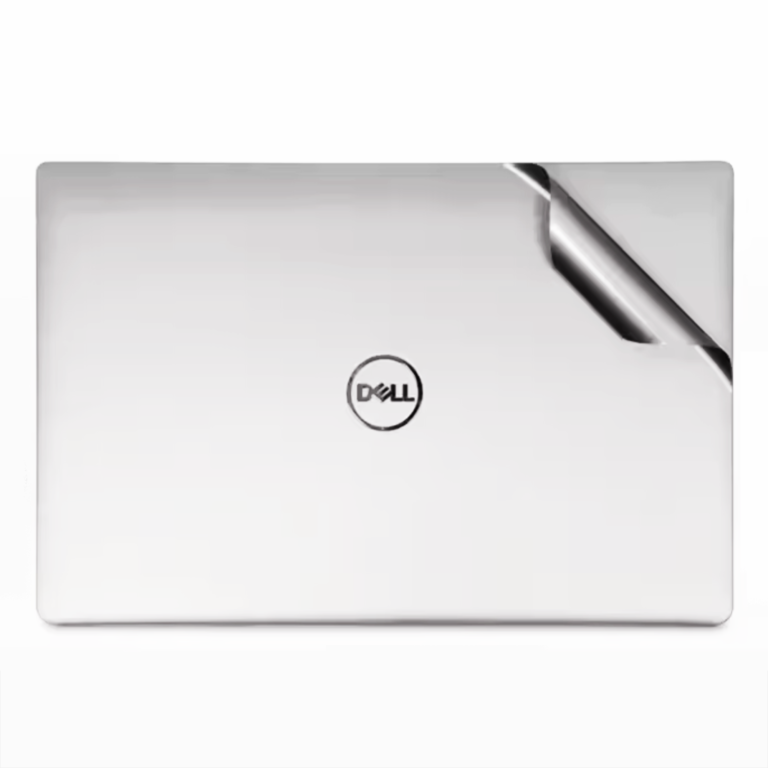 Silver Non-Touch Top Lid Vinyl Skin Cover | Purple Computer